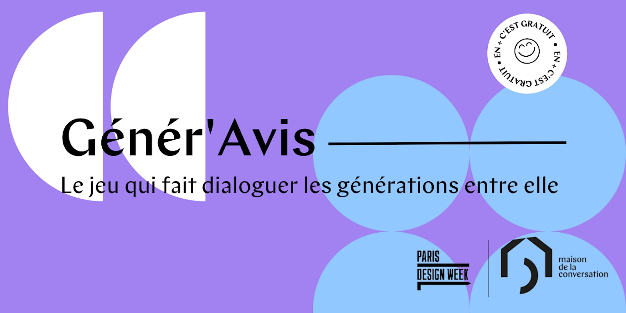 Génér'avis ?????? - La maison de la Conversation