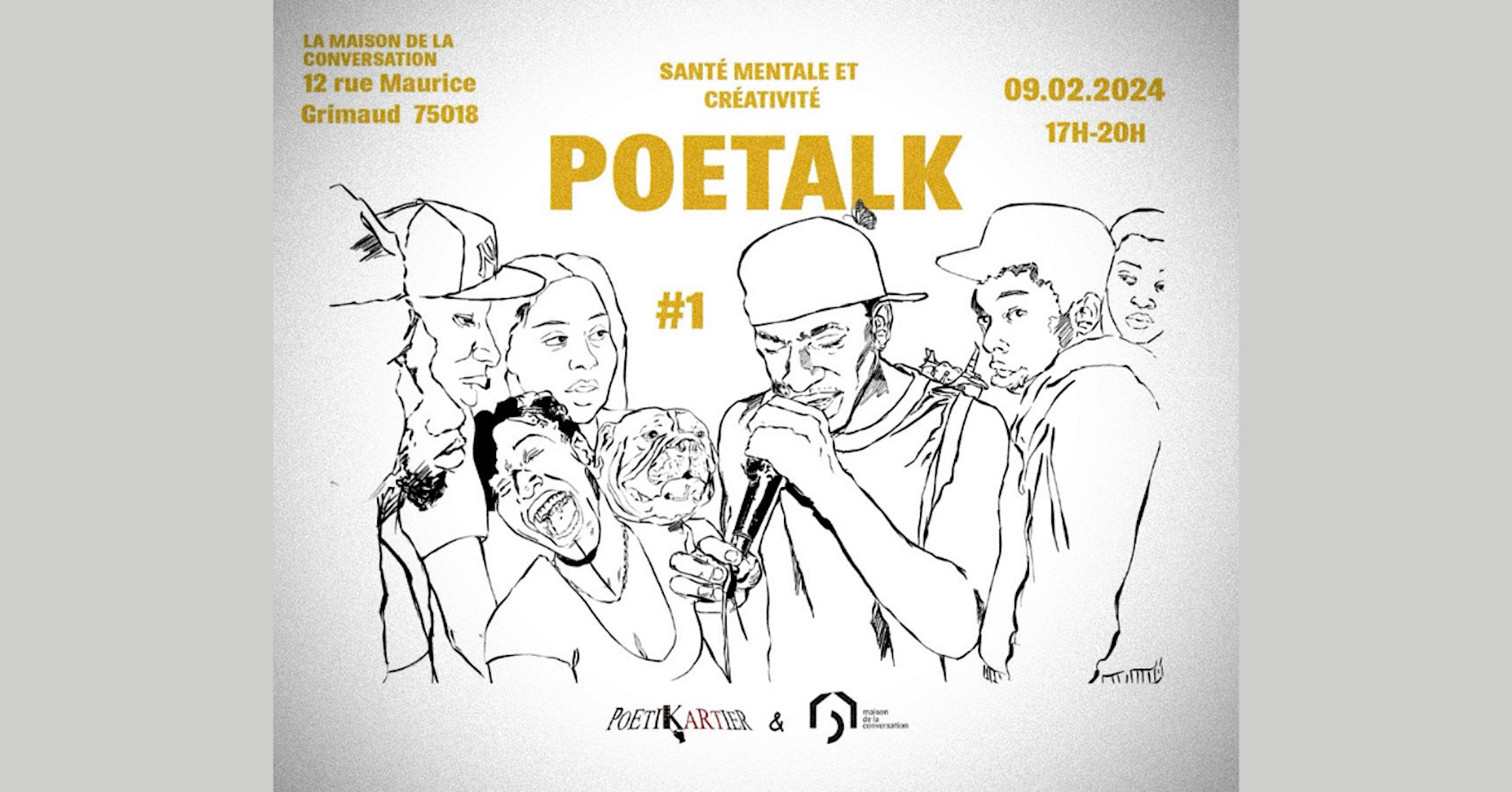 POETALK #1 : santé mentale et créativité - La maison de la Conversation