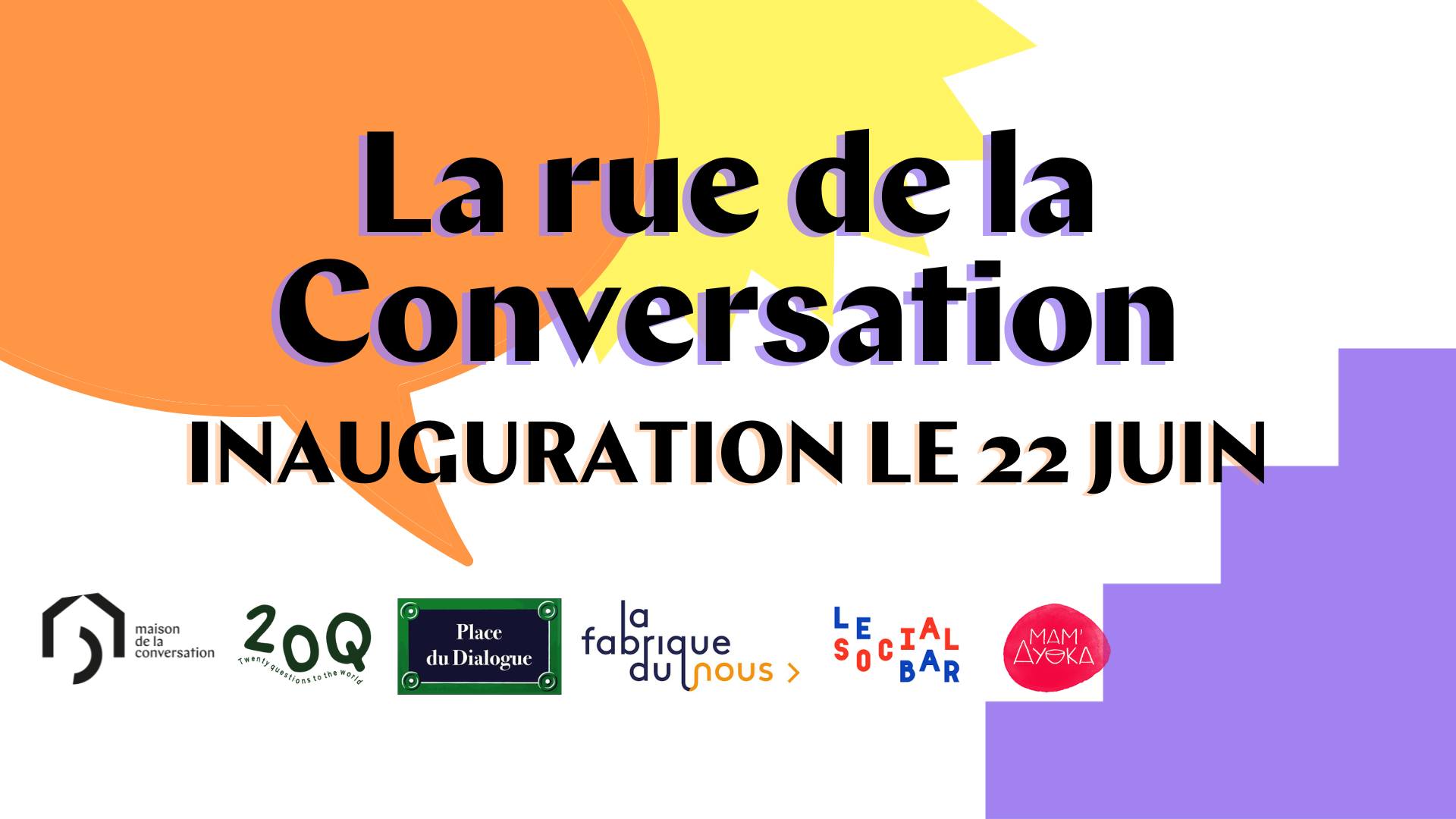 La rue de la Conversation - La maison de la Conversation