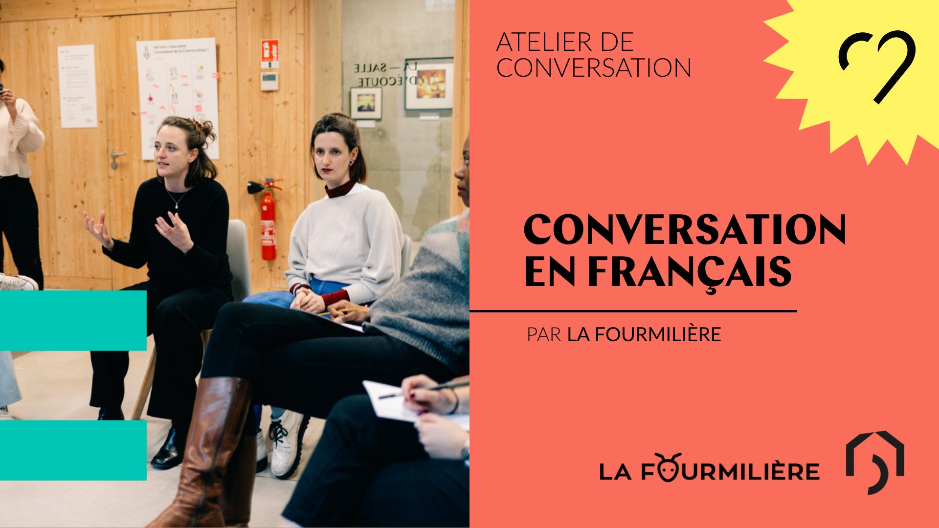 Atelier de conversation en français - La maison de la Conversation