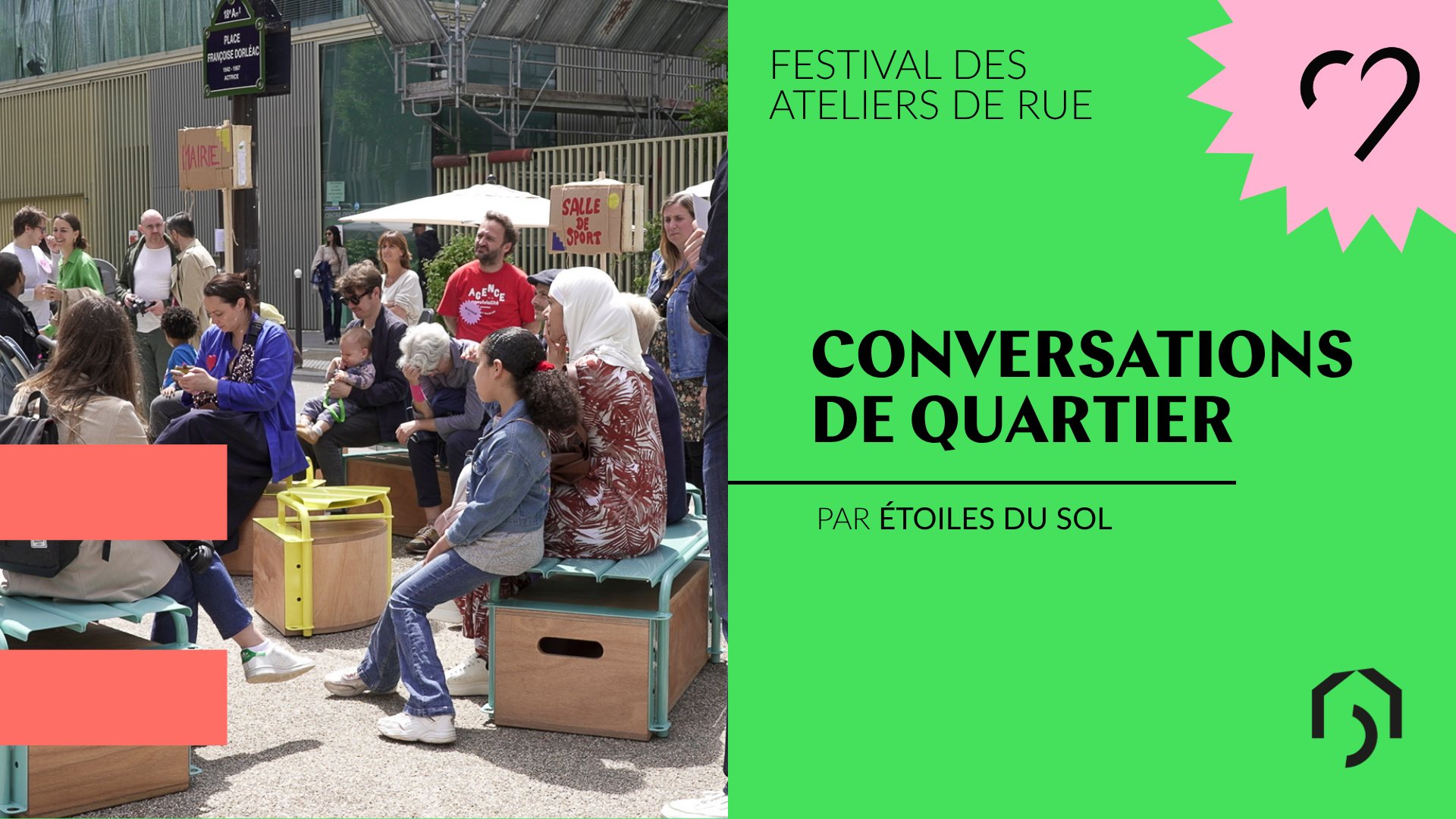 Conversations de quartier - La maison de la Conversation