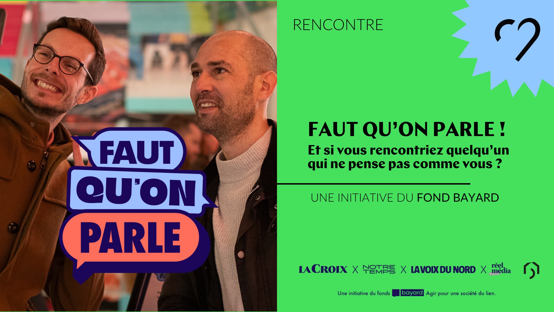 Faut qu'on parle ! - La maison de la Conversation